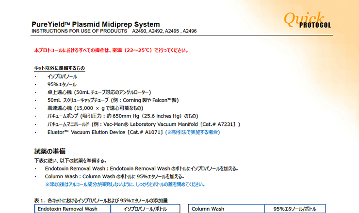 資料DB – Promega